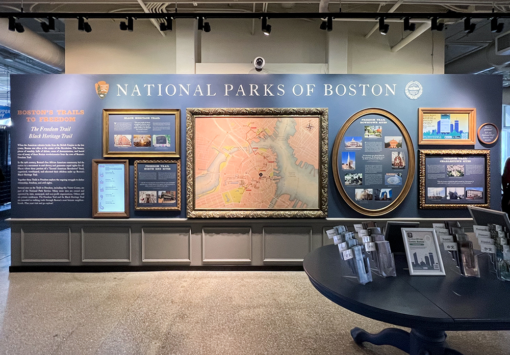 Visual Dialogue completes NPS Visitor Center at Faneuil Hall : NEREJ