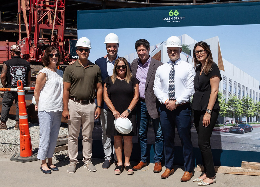 Davis and Boston Development Group host topping-off of Phase One of 66 ...
