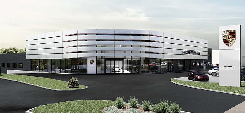 Jewett to build 31,000 s/f Porsche dealership for Hoffman Auto Group ...