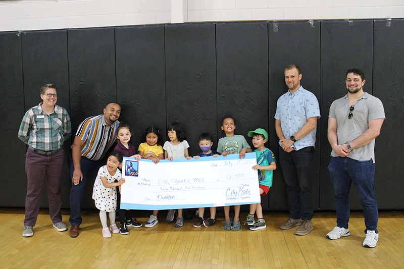 City Kids donates $12,500 to Oak Square YMCA in Brighton : NEREJ