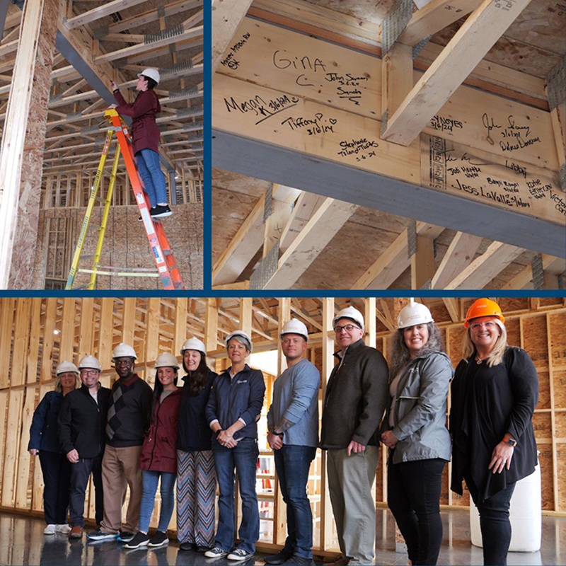 North Branch Construction holds beam signing at Easterseals Gammon ...