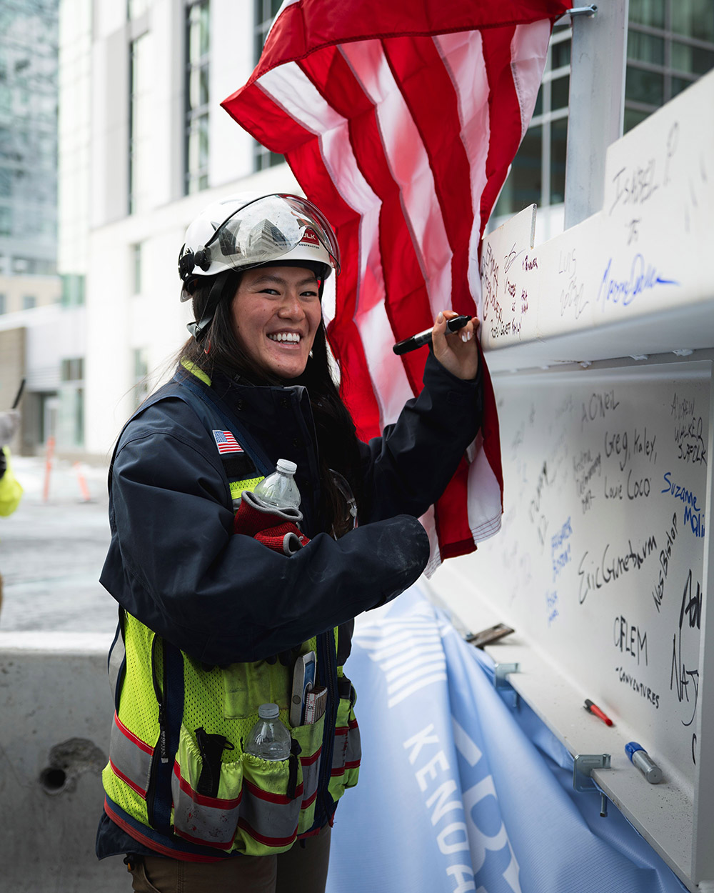 Suffolk celebrates topping off at new Takeda facility at 585 Kendall ...