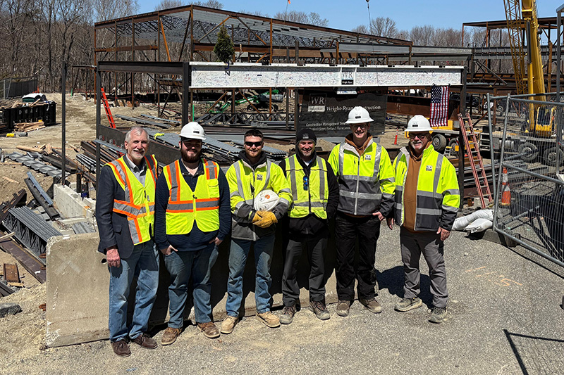 Wright-Ryan Construction celebrates topping out of Conners Emerson ...