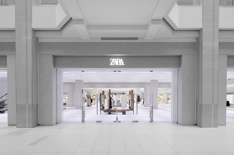 Zara unveils new two-level store at New England Development’s ...